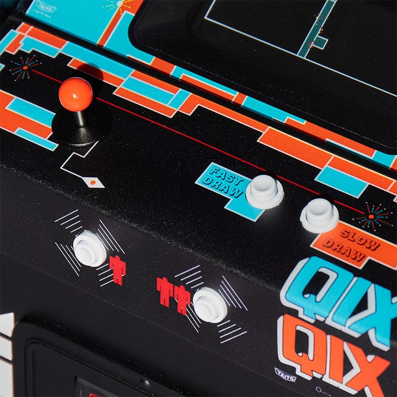 OFFICIAL TAITO QIX Quarter Size Arcade Cabinet | Quarter Arcades USA ...