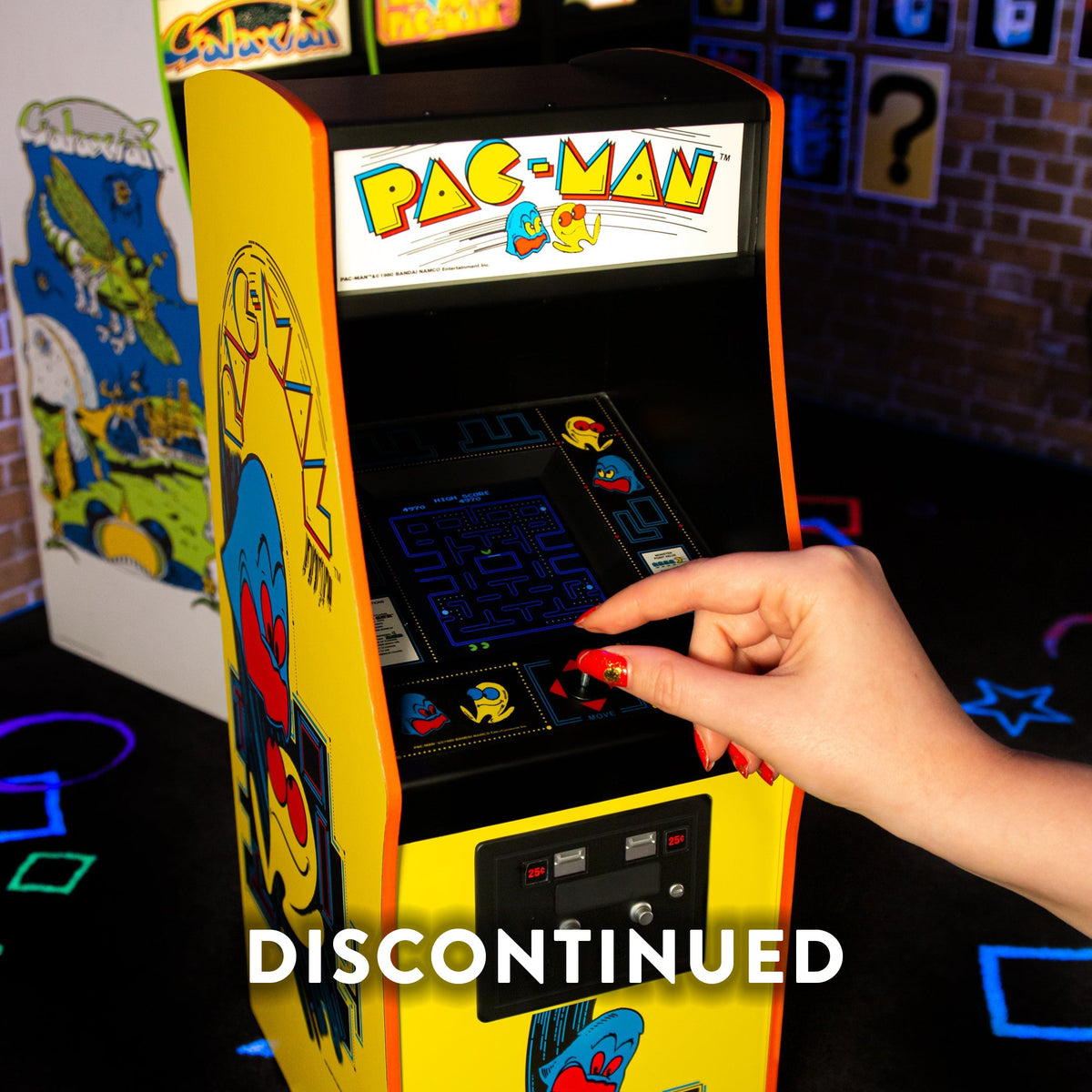 Official Pac-Man Quarter Size Arcade Cabinet (SOLD OUT) – Quarter ...